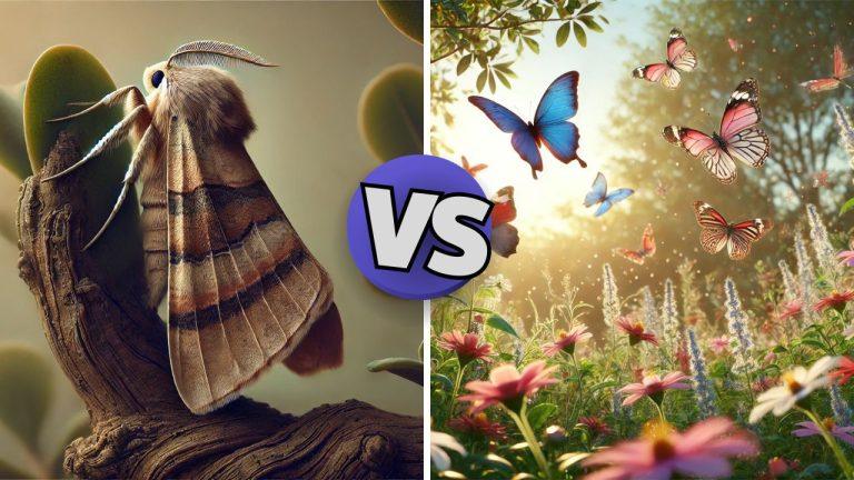 Moths vs. Butterflies: Identification and Differences