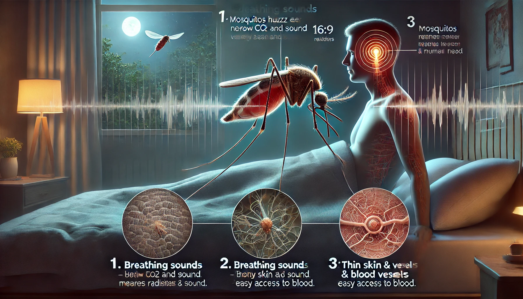 Why Do Mosquitoes Buzz in People's Ears? | Truth and Solutions